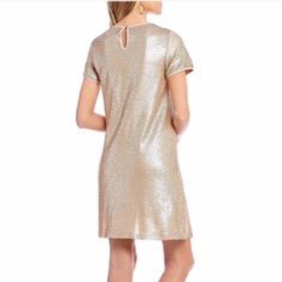 Copper Key | Dresses | New Copper Key Gold Sequin Homecoming Dress ...